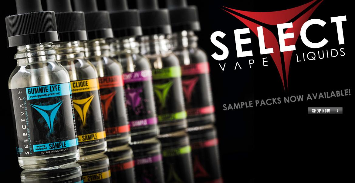 Vape Supplies, Vape Mods, E-Juice/Eliquid, Vape Kits | Select Vape