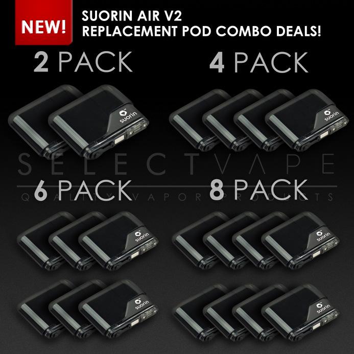 Suorin Air V2 Replacement Pods - Select Vape