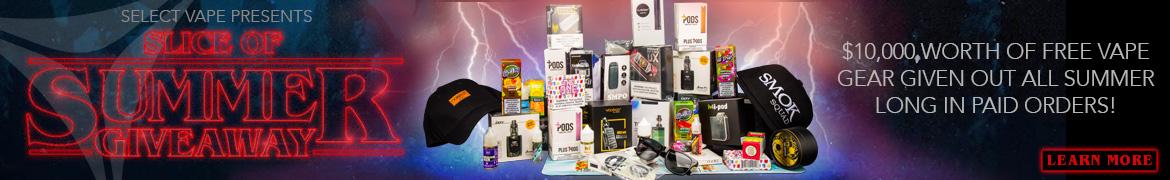 Vape Supplies, Vape Mods, E-Juice/Eliquid, Vape Kits | Select Vape