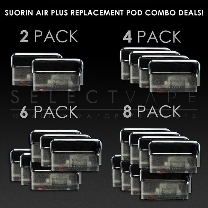 Select Vape | Suorin Air Plus 0.7ohm Replacement Pods | Suorin